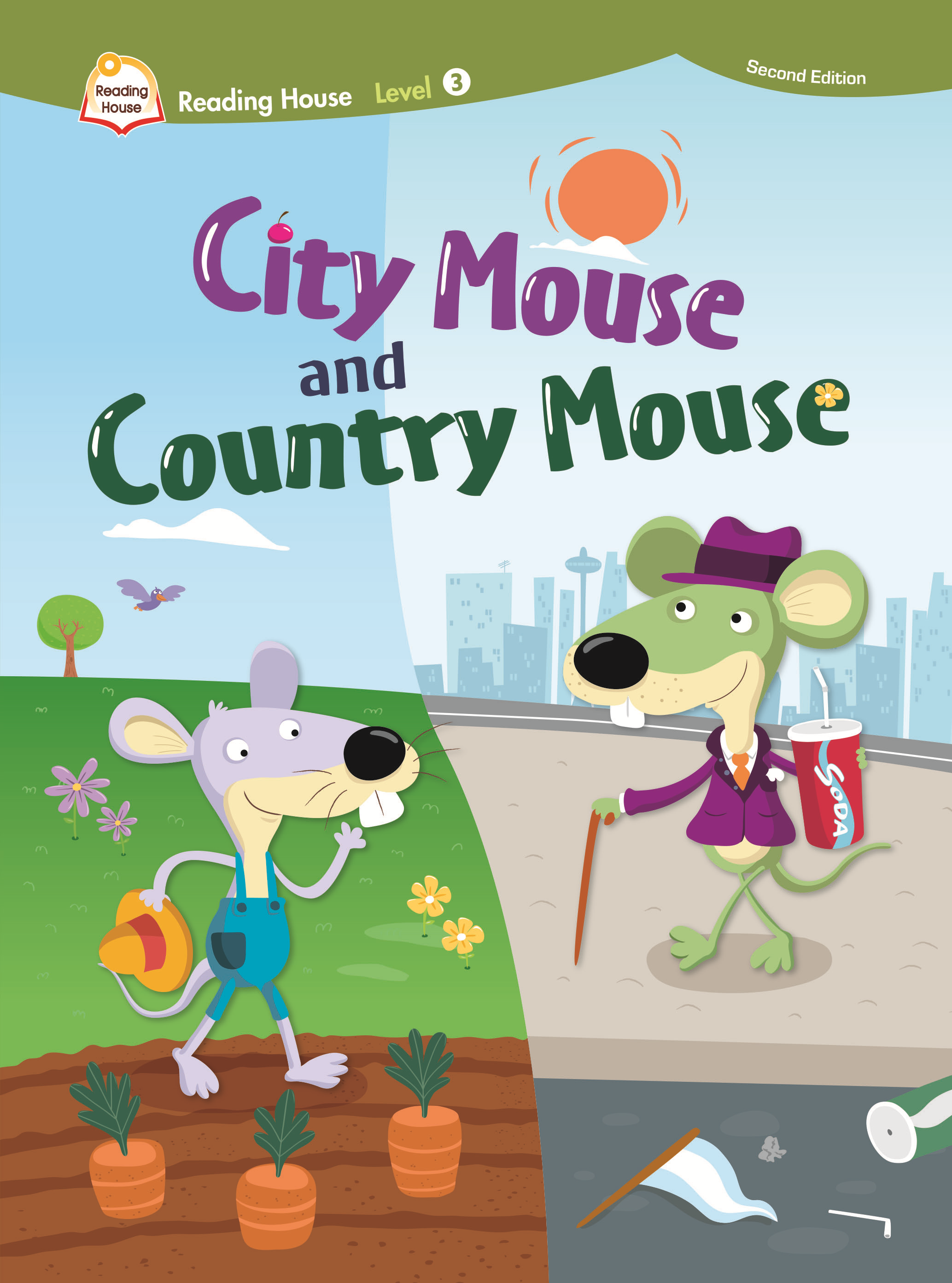 Reading House 3 City Mouse and Country Mouse